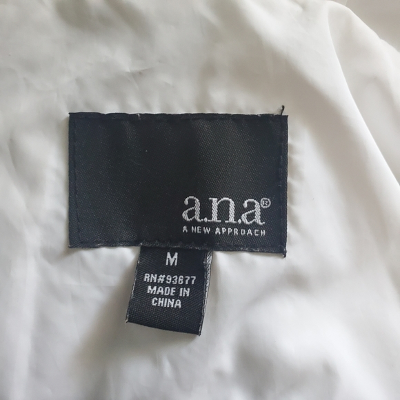 a.n.a | Jackets & Coats | Ana White Puffer Coat Sz Med | Poshmark